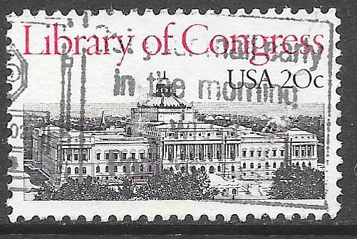 USA 2004: 20c Library of Congress, used, VF | United States, General ...