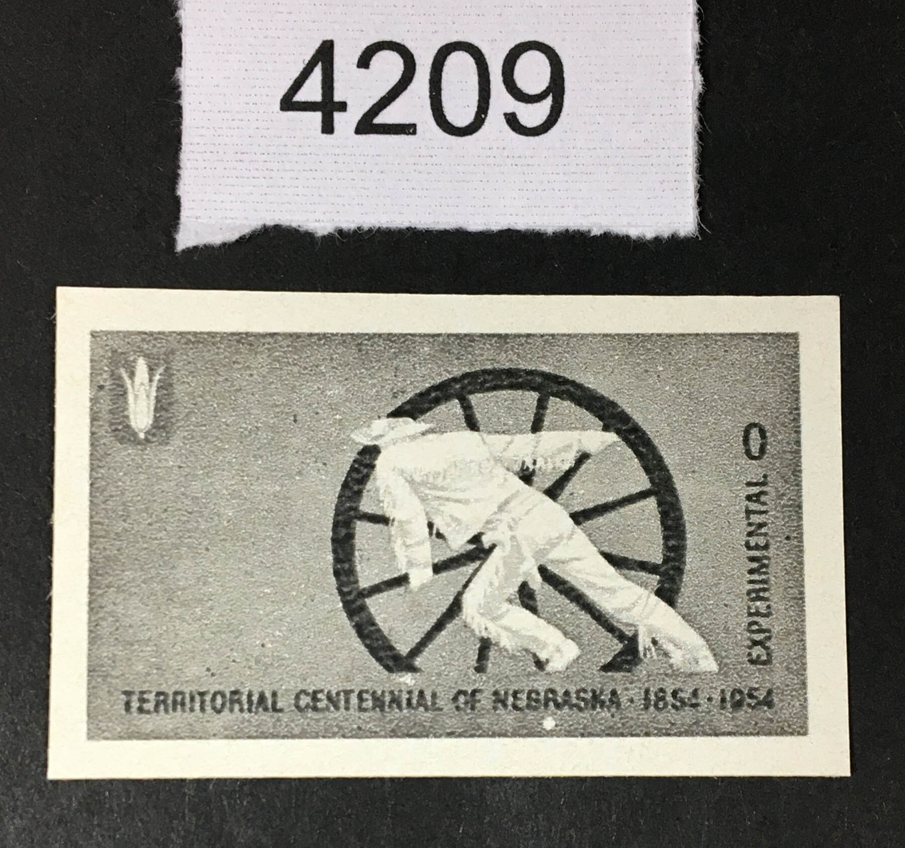 US # Td100 Test Mint OG NH CAT. $15 LOT #4209 | United States, Back of ...
