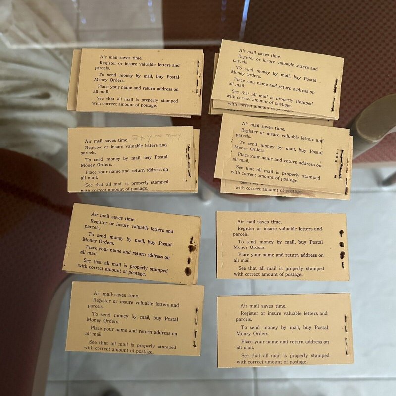 Canal Zone 117a Complete Unexploded 37 CENT Booklet of 2 Booklet Panes ...