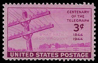 U.S. #924 MNH; 3c Telegraph Issue (1944) | United States, General Issue ...