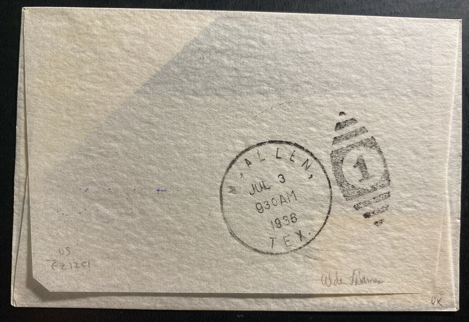 1936 Reynosa Mexico First Rocket Flight cover To City Of Palms USA ...