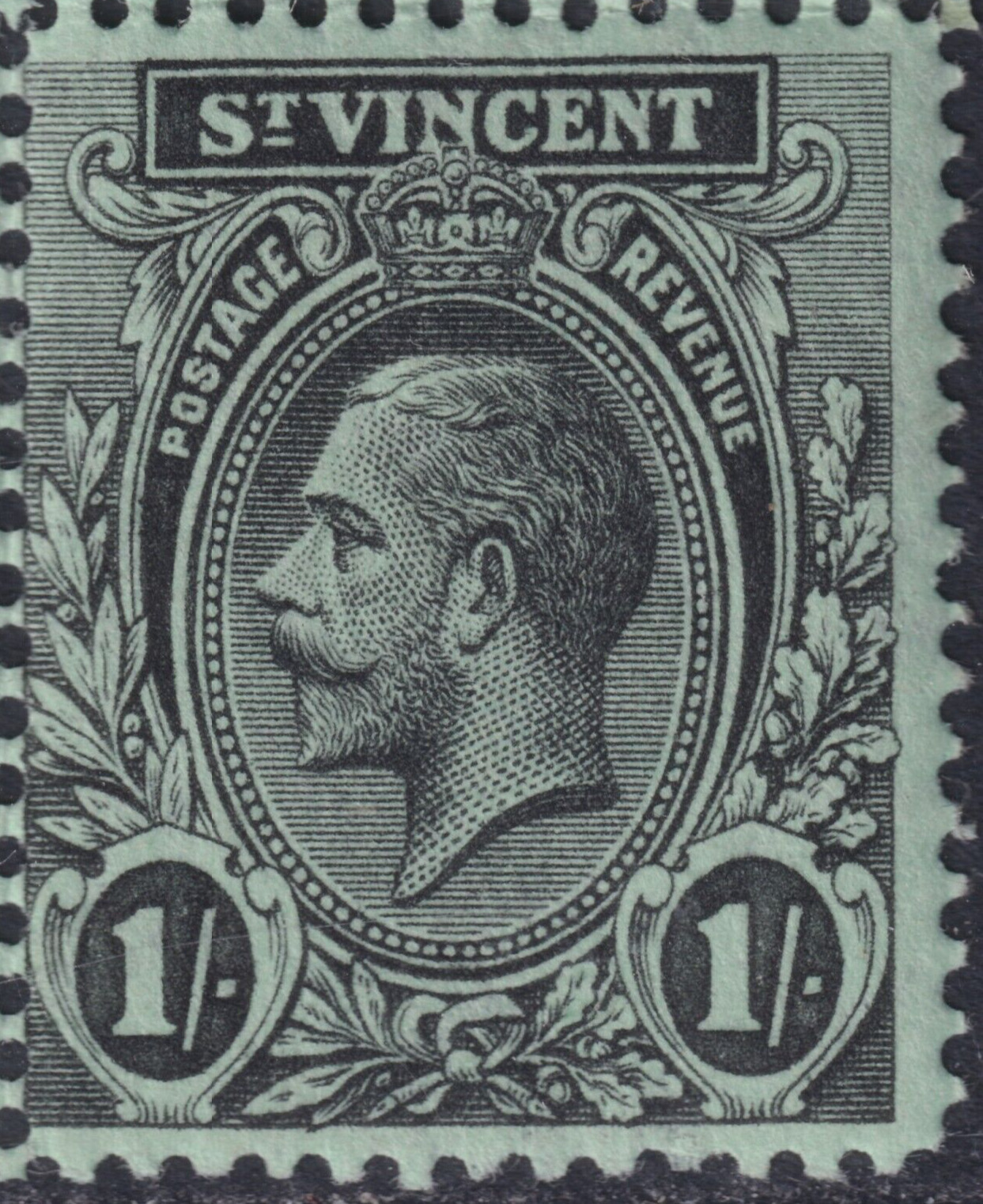 Sc# 112 St. Vincent King George V KGV 1/ Wmk 4 MNH issue CV $2.80 ...