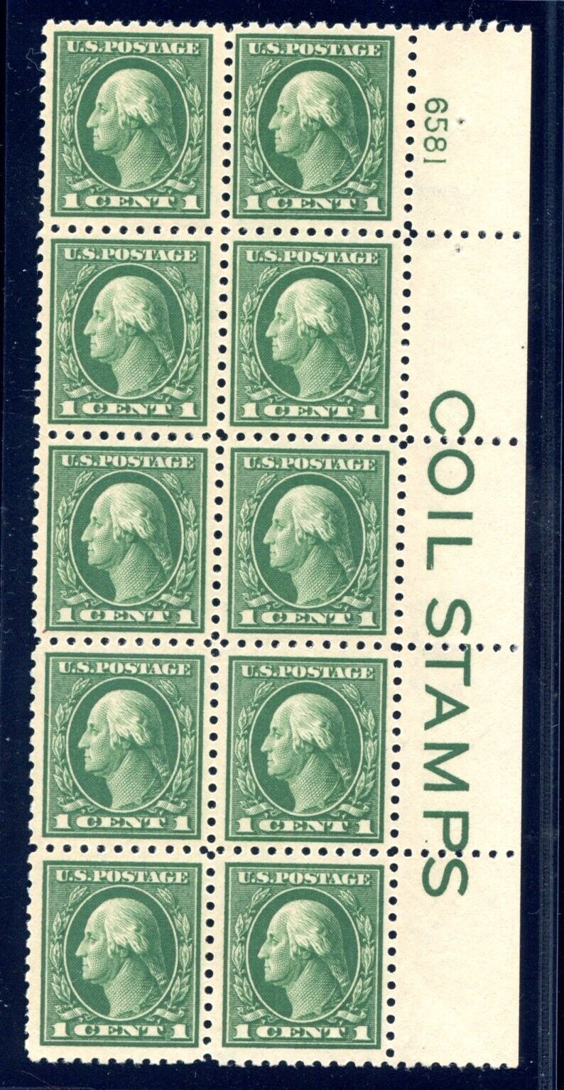 US Scott #424 PB Mint-Xf-Superb-Og-Ph "Coil Stamps" "Pretty" (9/26/23 ...