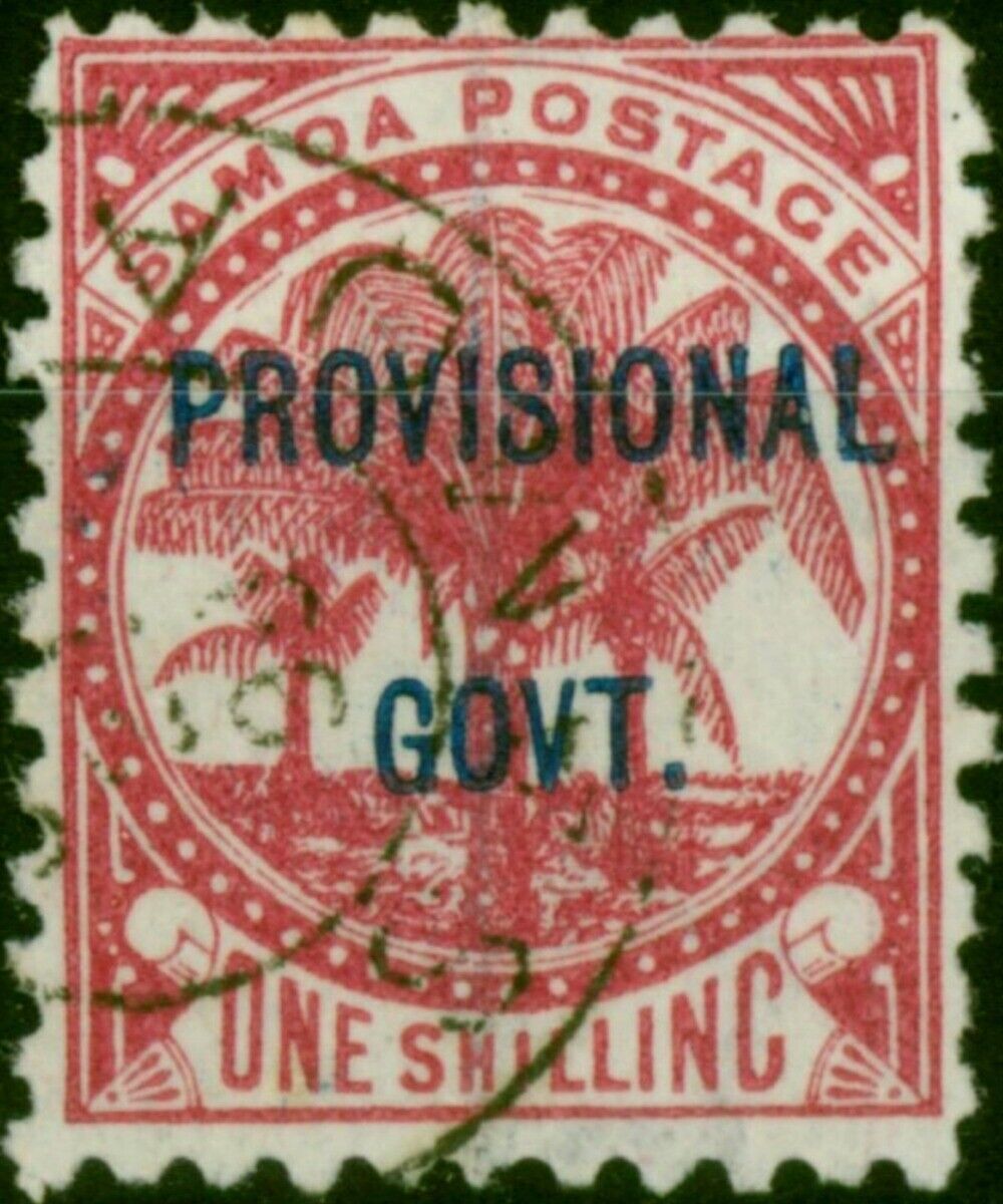 Samoa 1899 1s Rose-Carmine SG96 V.F.U | Australia & Oceania - Samoa ...