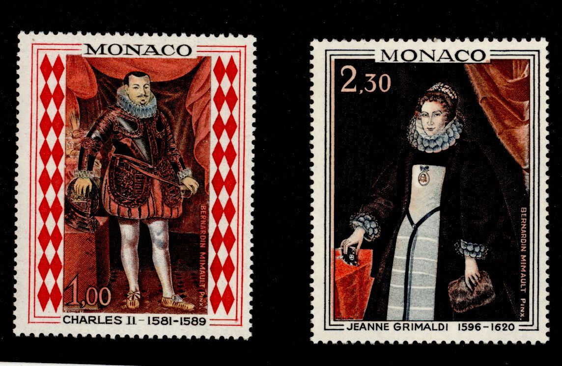 Monaco #710-11 Single (Complete Set) | Europe - Monaco, General Issue ...