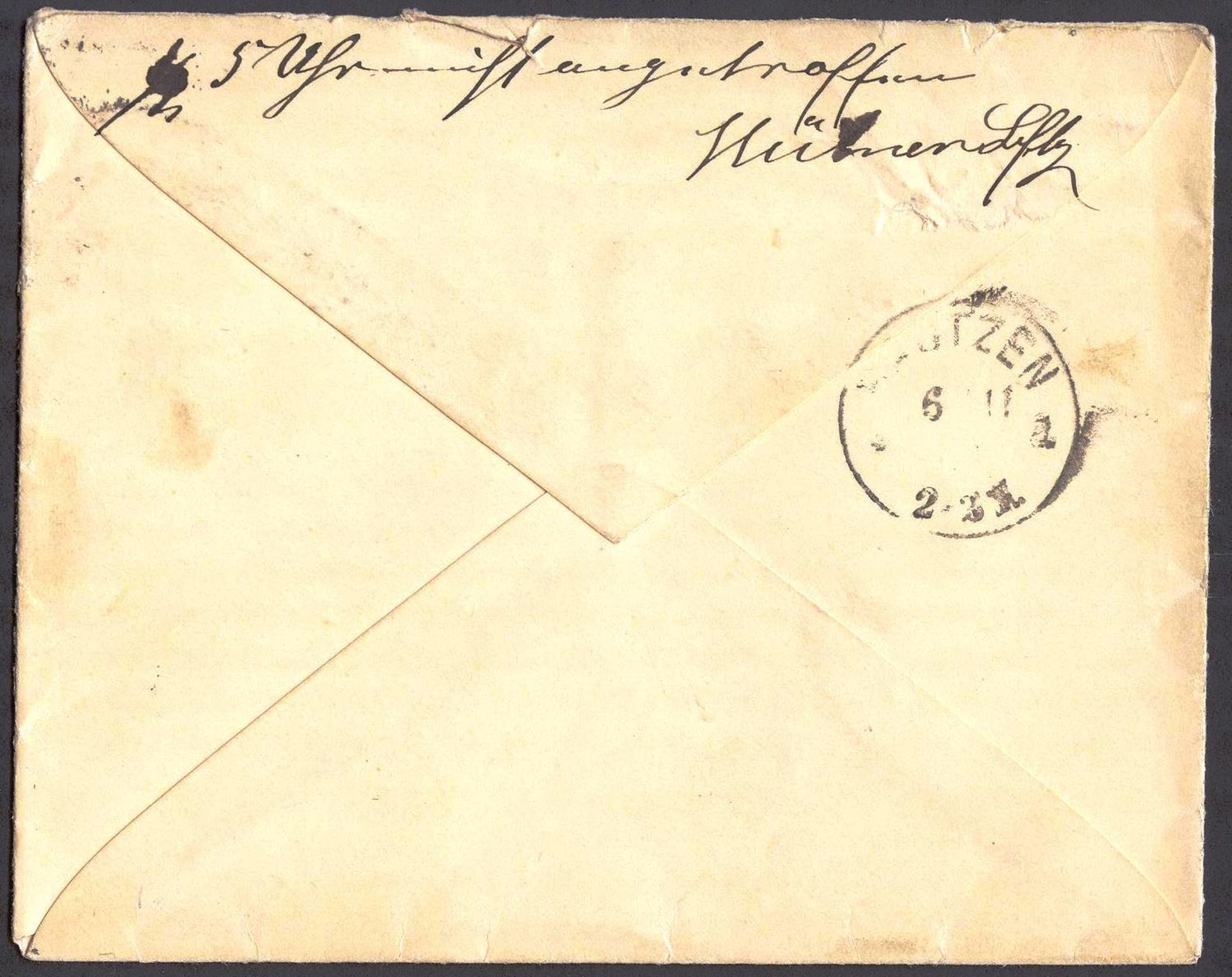 Germany 1890 Letter from Dresden 2 scans. | Europe - Germany & Colonies ...