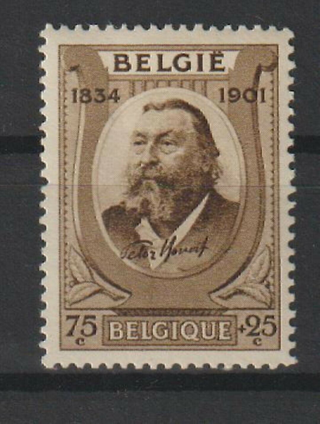 BELGIUM 1934 famous person, Peter Benoit (1v Cpt) MNH CV$15 | Europe ...
