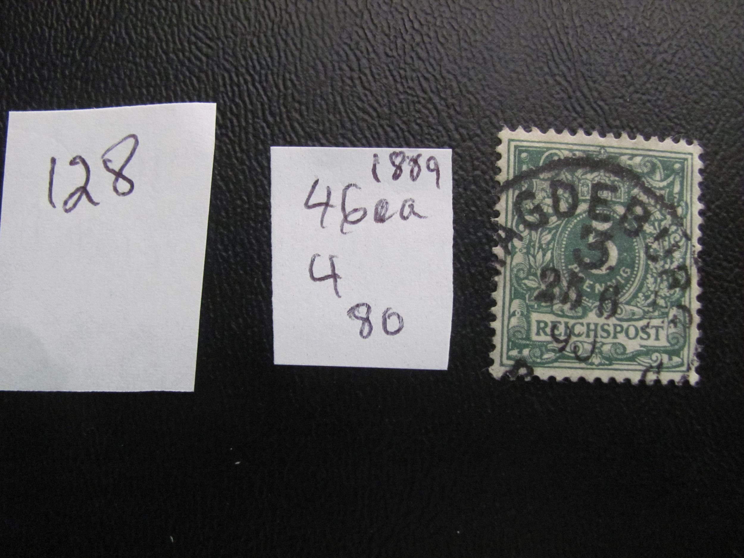 Germany 1889 USED MI. 46aa VARIETY SC 47 XF 80 EUROS (128) | Europe ...