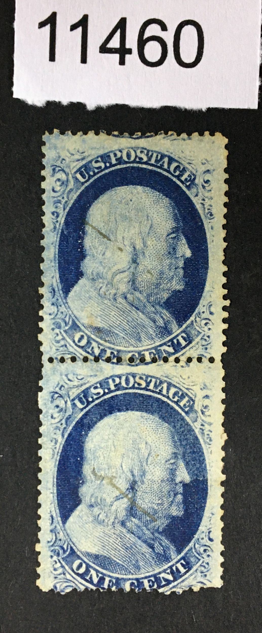 US Stamps # 24 Pair Used CV. $83 LOT #11460 | United States, General ...