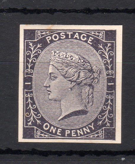 1879/1880 Perkins Bacon 1d Tender Essay in Black Without GUM | Great ...