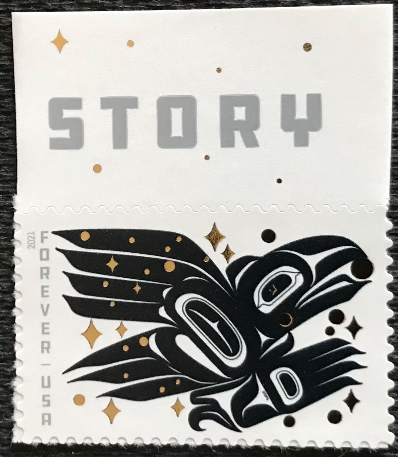 US #5620 MNH Single W/Selvage Raven Story (.55) | United States ...