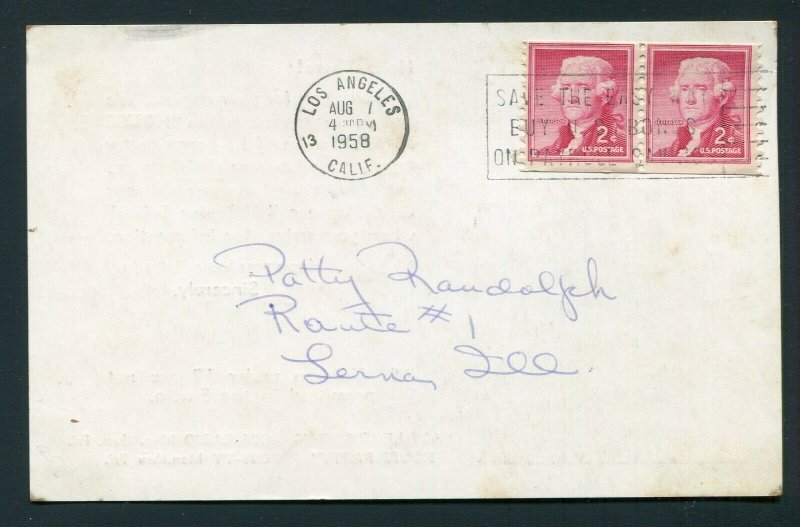 1958 Art Linkletter "House Party" - Los Angeles, California to Lerna ...