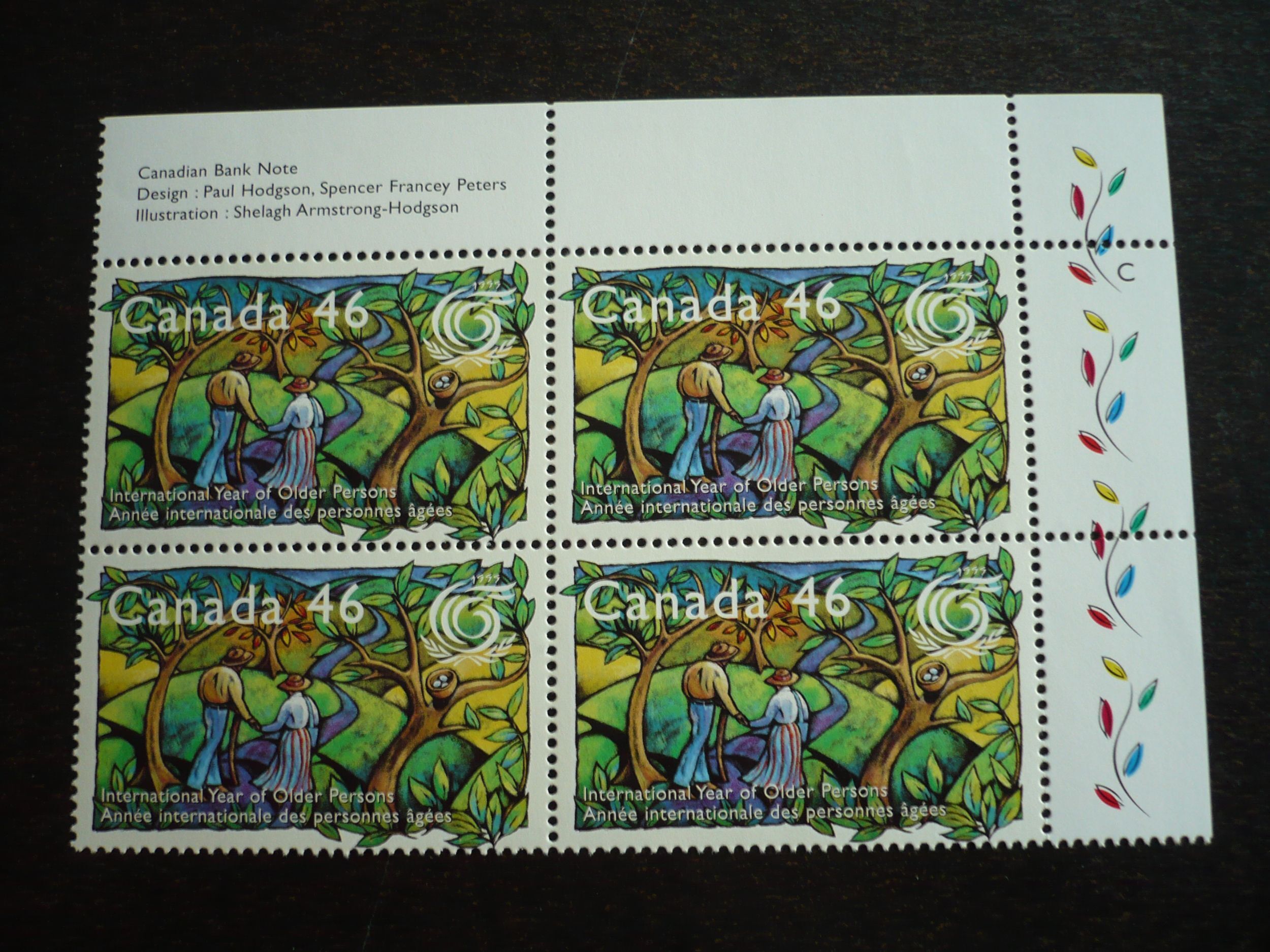 Stamps - Canada - Scott# 1785 - Mint Never Hinged Plate Block of 4 ...