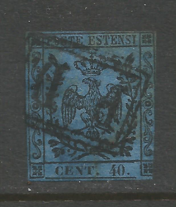 Modena 8 VFU P694 | Europe - Italy, General Issue Stamp / HipStamp