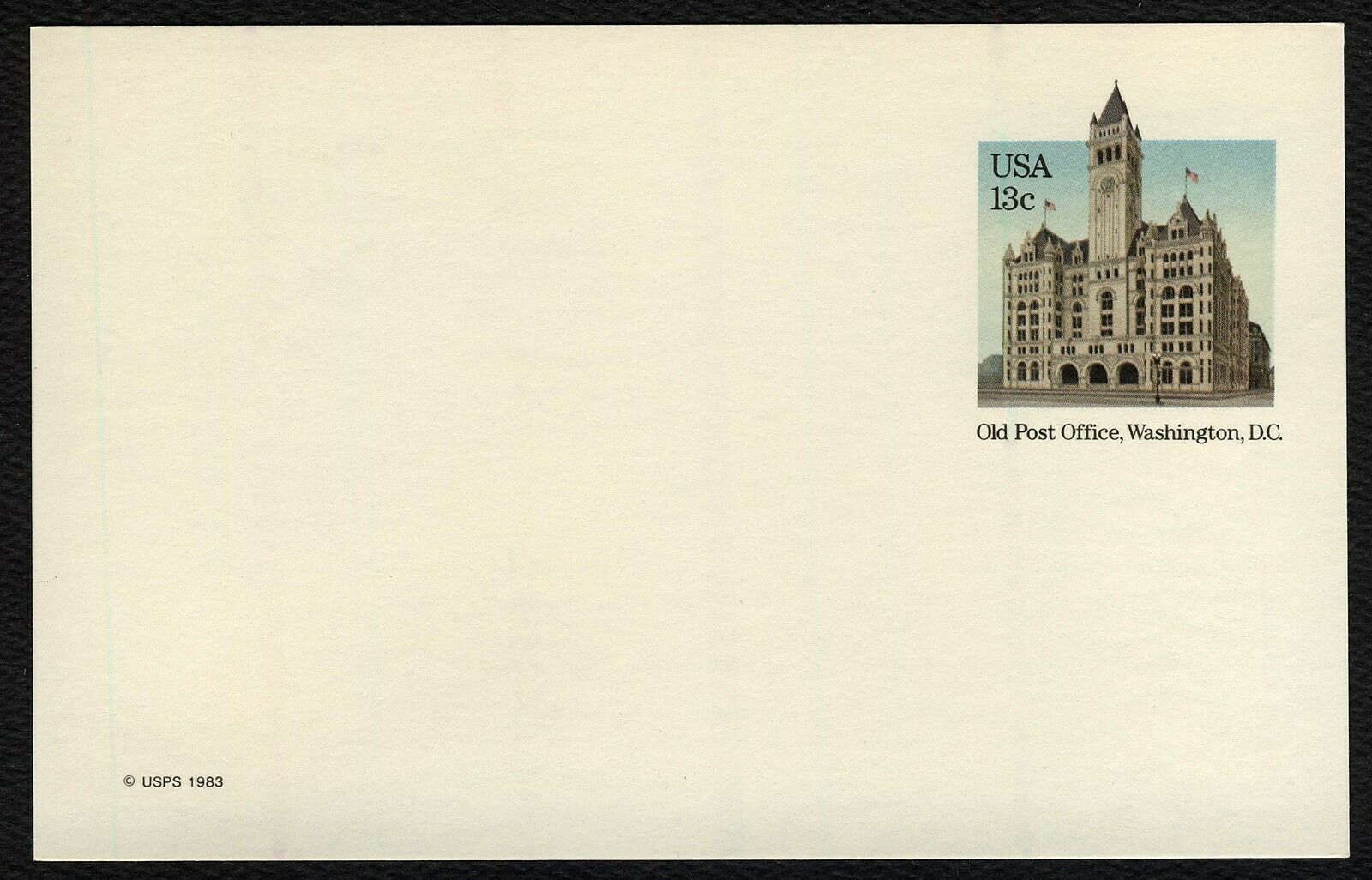 #UX99 13c Old Post Office-Washington DC, Mint **ANY 5=** | United ...