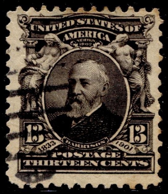 US Stamps #308 Used Benjamin Harrison Issue | United States, General ...