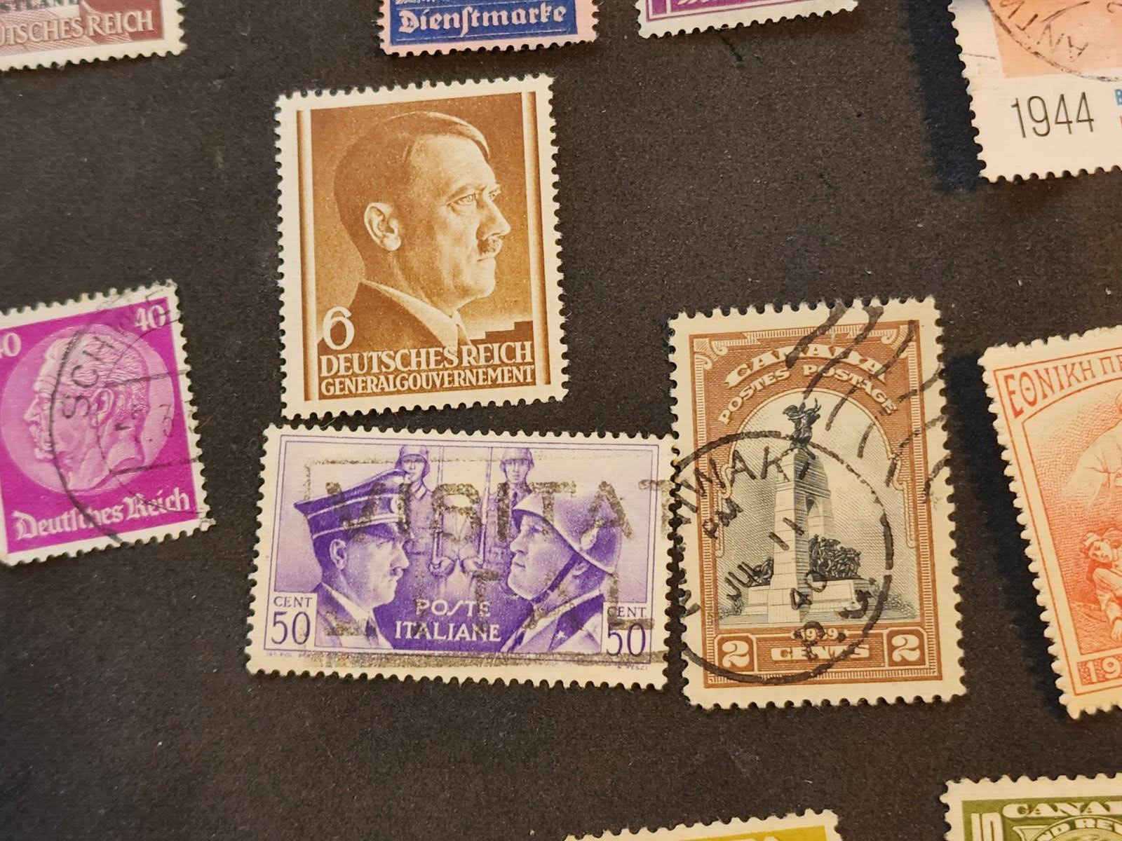 WW2 WWII German Third Reich NSDAP Nazi War Military stamps Hitler ...