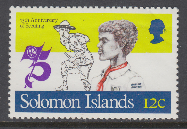 Solomon Islands 481 Boy Scouts MNH VF | Australia & Oceania - Solomon ...