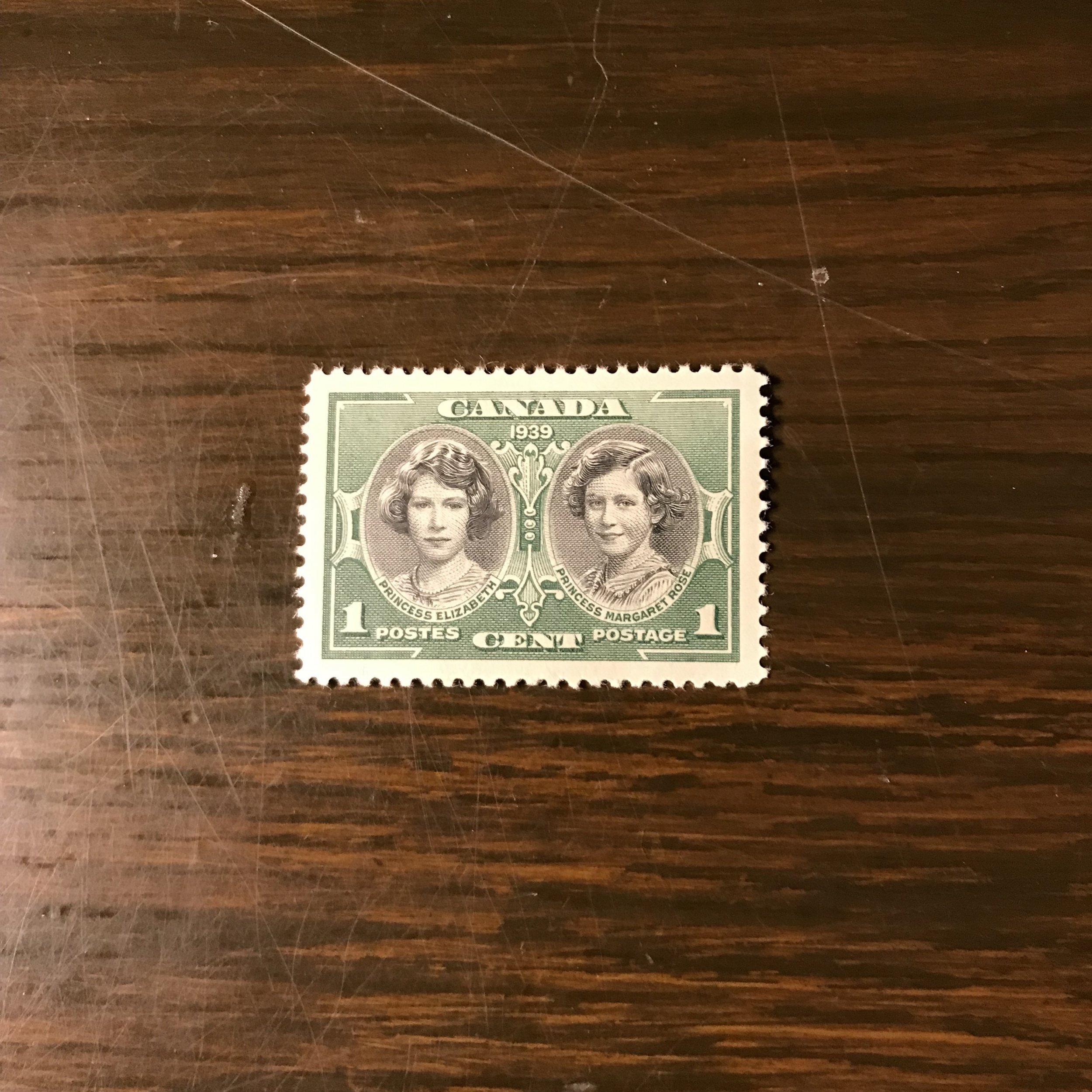 CANADA Scott 246 - 1¢ Princess Elizabeth & Margaret (2) -MNH, Superb ...