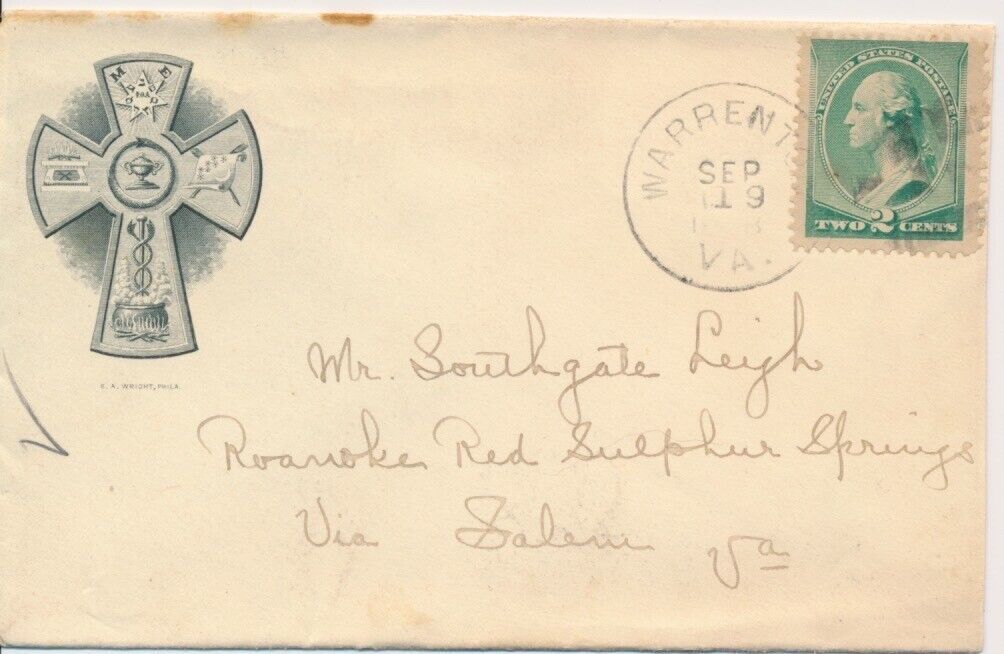 Warrenton Virginia Fraternal Cross Multi symbol Cauldron Snakes Star ...