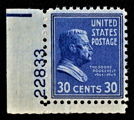 US 830 MNH VF 30 Cent Theodore Roosevelt | United States, General Issue ...