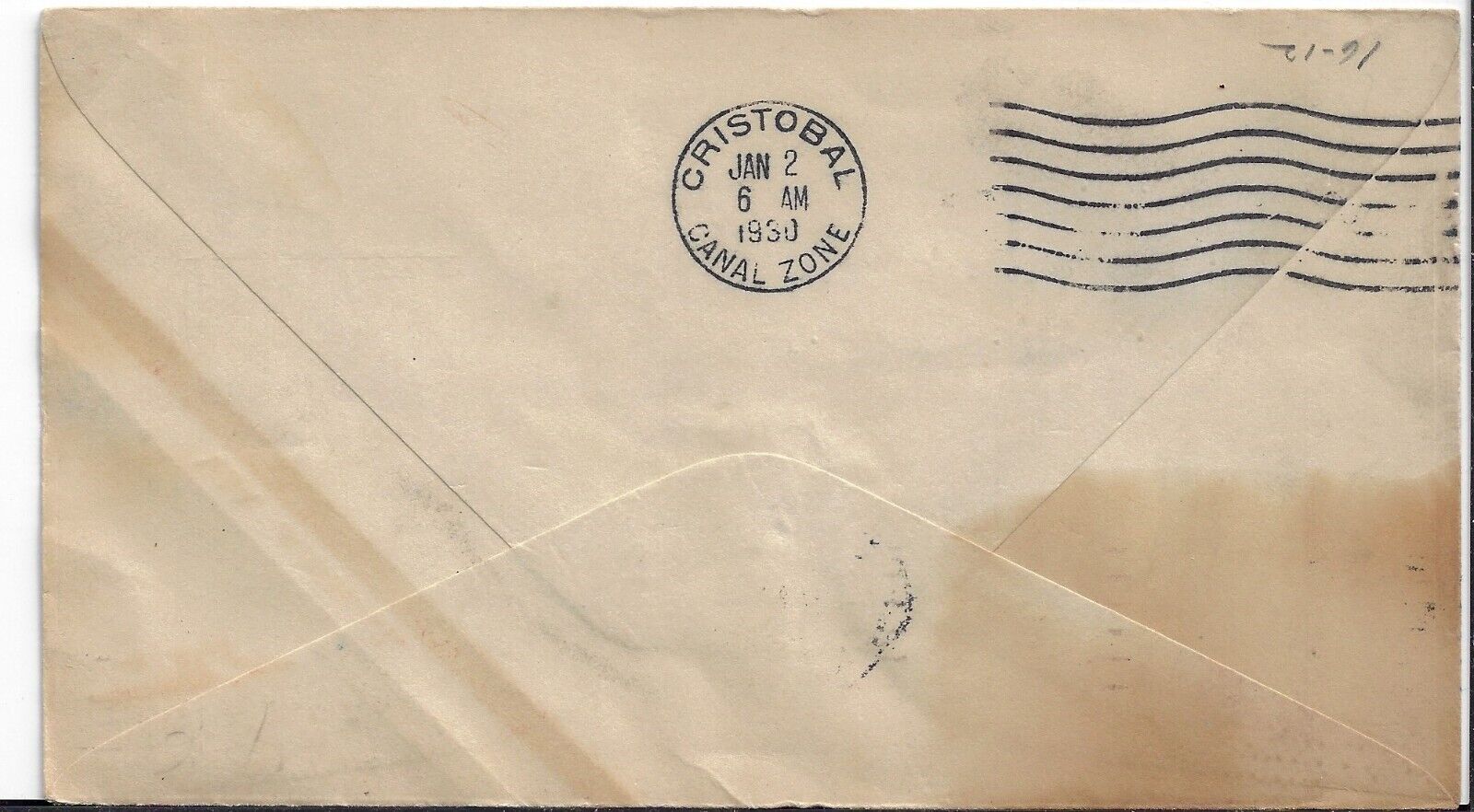 CZ 1929 FDC # C5, Balboa Heights to NYC via Cristobal. (c384 | United ...