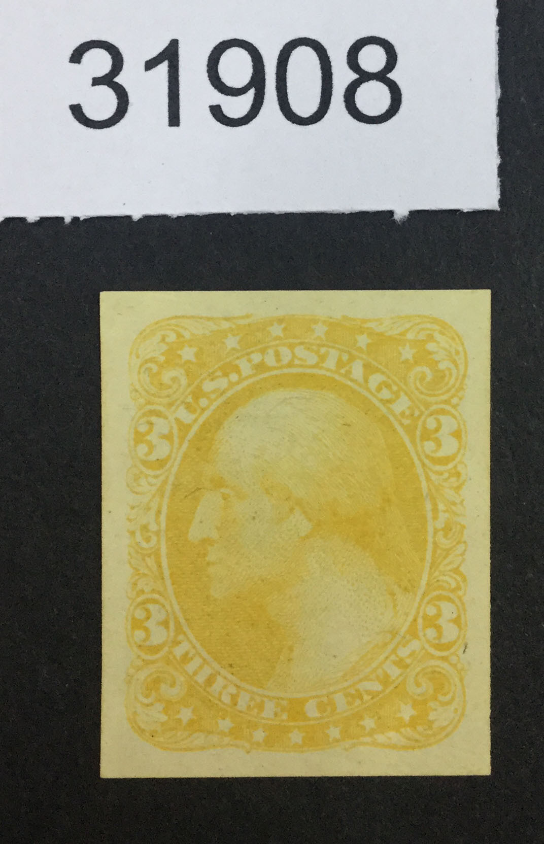 US Stamps #184-E5I Yellow Plate Essay LOT #31908 | United States ...