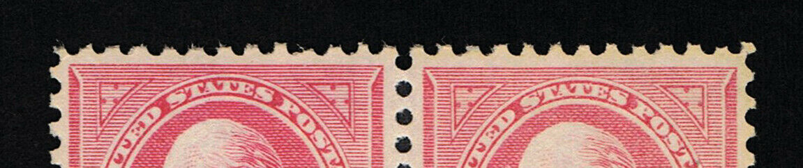 Genuine Scott #266 Type-Ii & 267 Type-Iii F-Vf Carmine Pair Mint OG NH ...