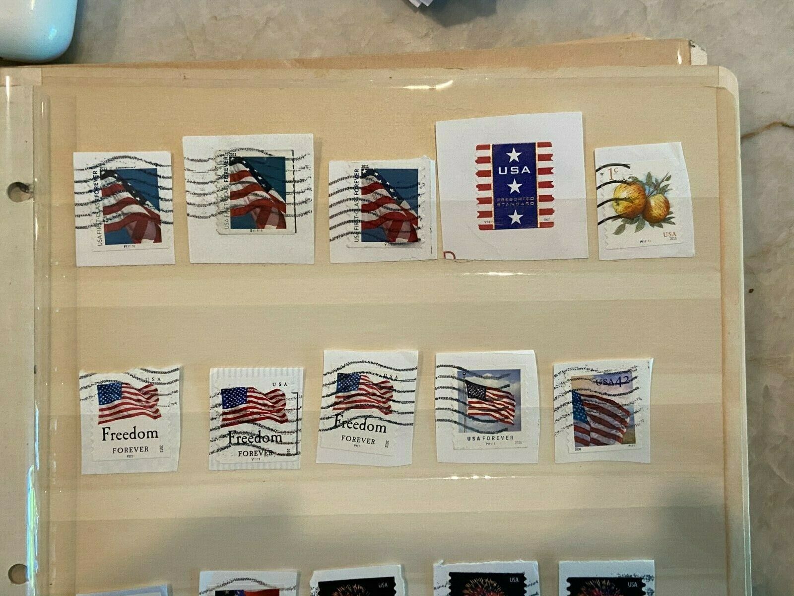 24 Different Recent Used Plate Number Coil Stamps (PNCs) Collection ...