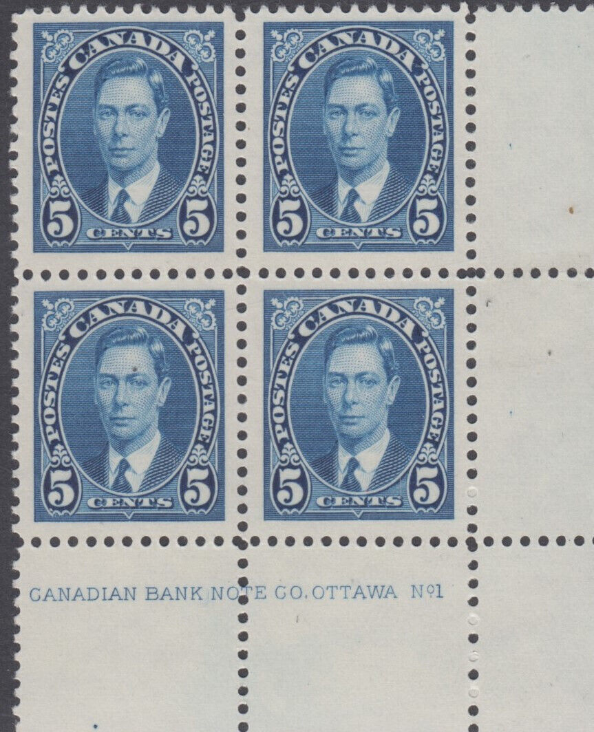 Canada UNITRADE MNH # 235 LR Plate 1 Corner Block | Canada, General ...