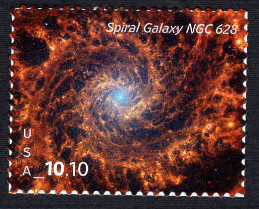 USA 5954 Mint (NH) Spiral Galaxy NGC 628 Priority Mail Stamp ($10.10 ...