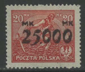 Poland 198 * mint HR (B 295) | Europe - Poland, General Issue Stamp ...