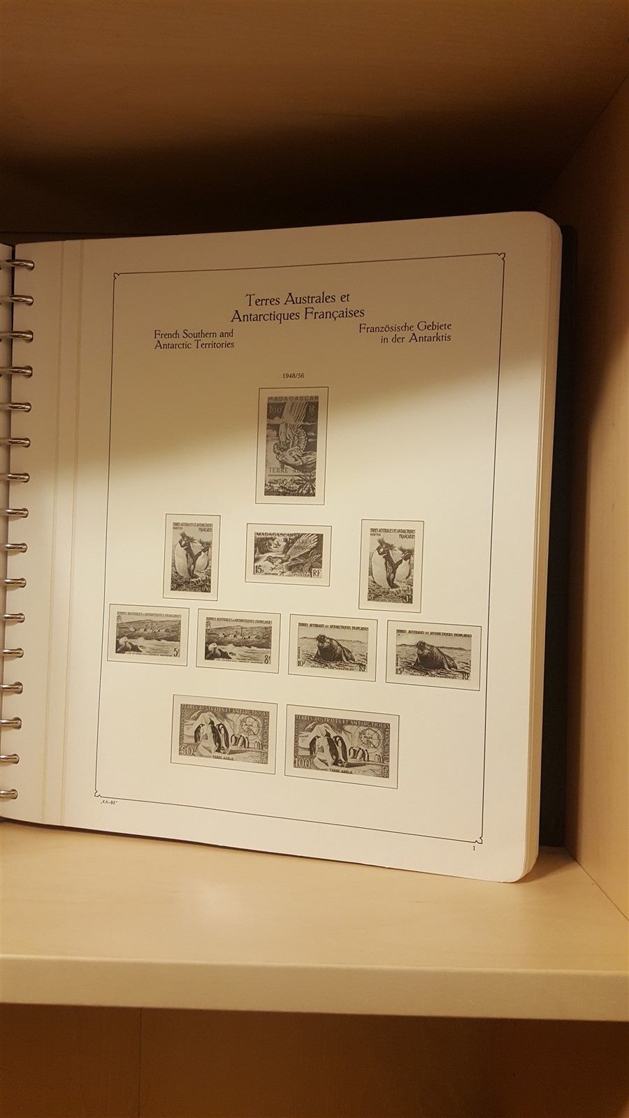 KABE Album FSAT TAAF French Southern & Antarctic Territory Hingeless ...