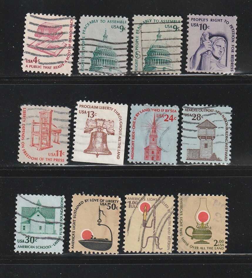 United States 1584, 1590, 1593, 1595, 1603-1604, 1606-1611 U Various ...