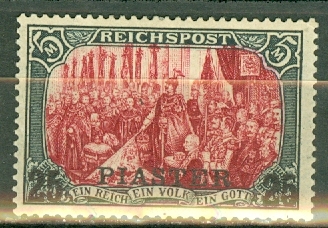 EY: Germany Turkey 24d mint CV $175 | Europe - Germany & Colonies ...