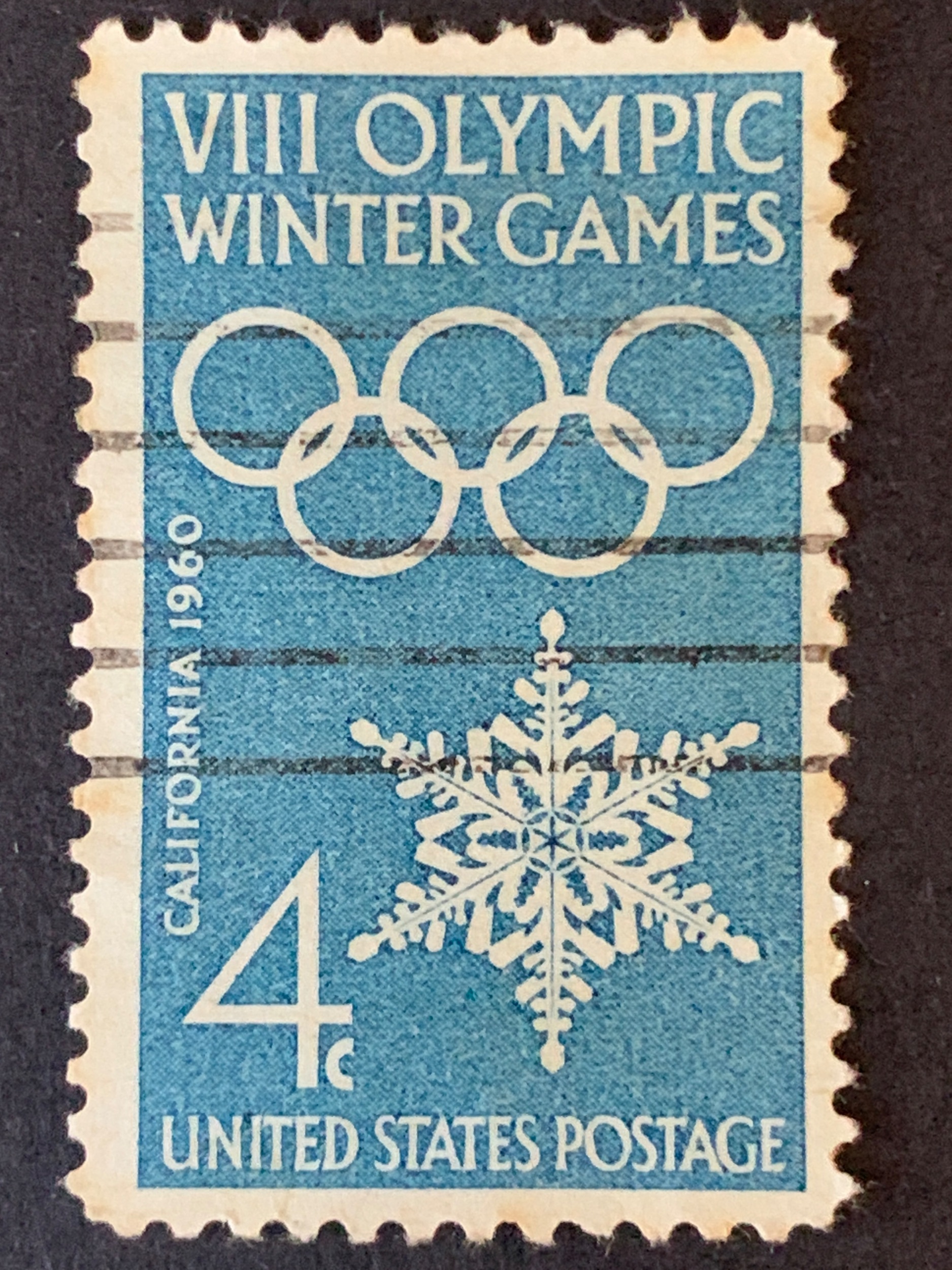 Us 4c stamp , black cancelled postage used, refno:5014 | Worldwide ...