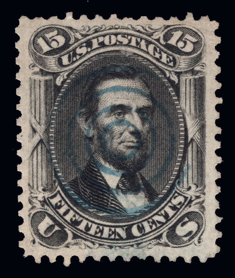 US Stamps #77 Blue Target Used VF LOT #91013* | United States, General ...