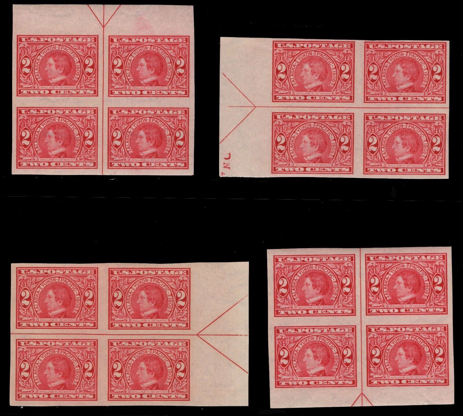 US Stamps #371 Arrow Blocks Mint OG NH XF LOT #85275 | United States ...