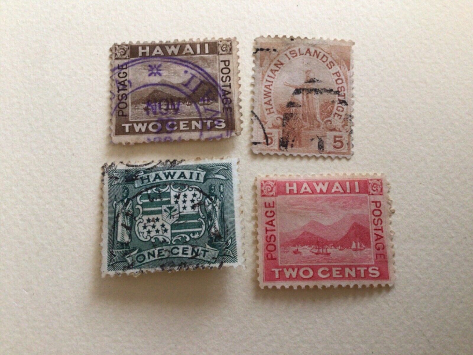 Hawaii used stamps A18842 | United States, Stamp / HipStamp