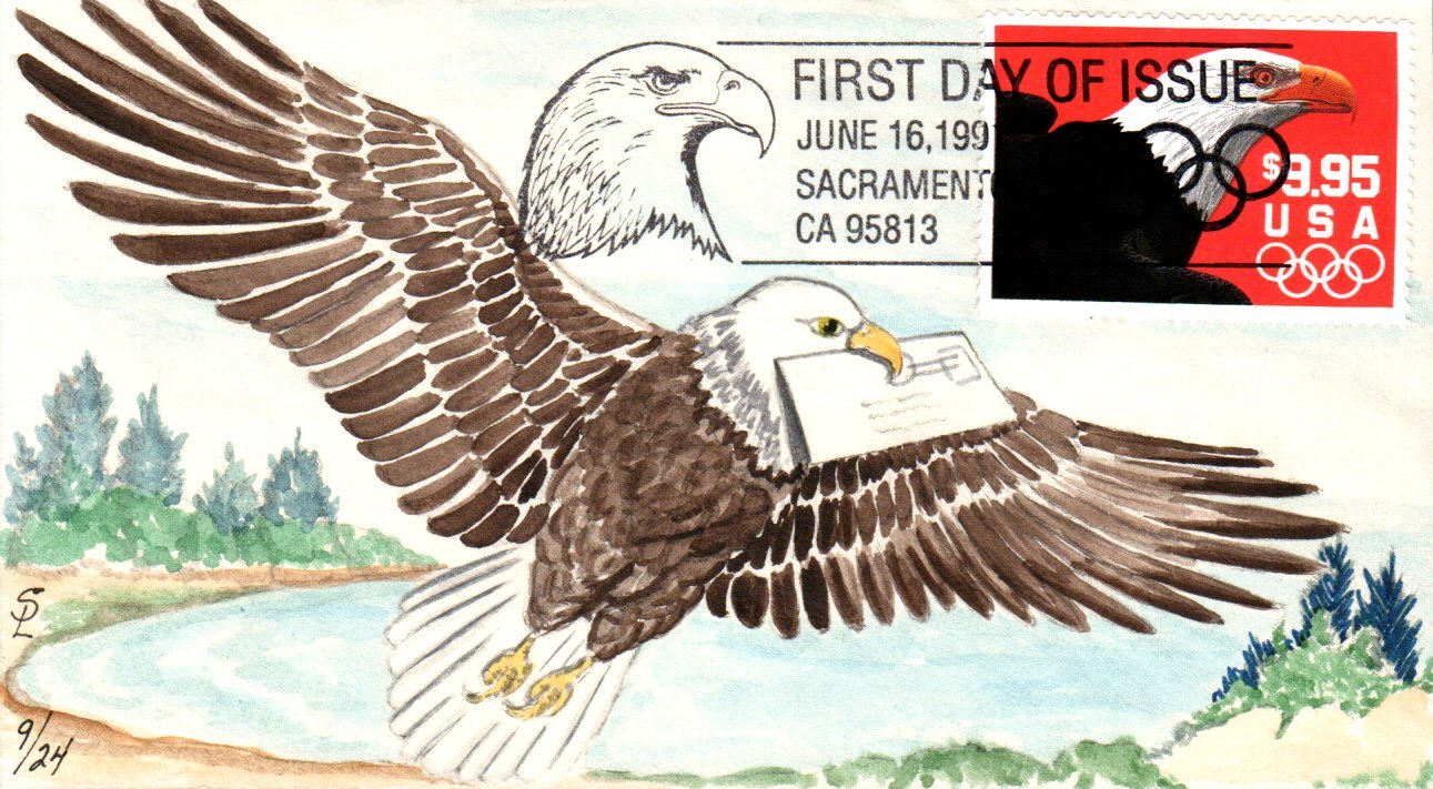 #2541 Bald Eagle Levi FDC | United States, General Issue Stamp / HipStamp