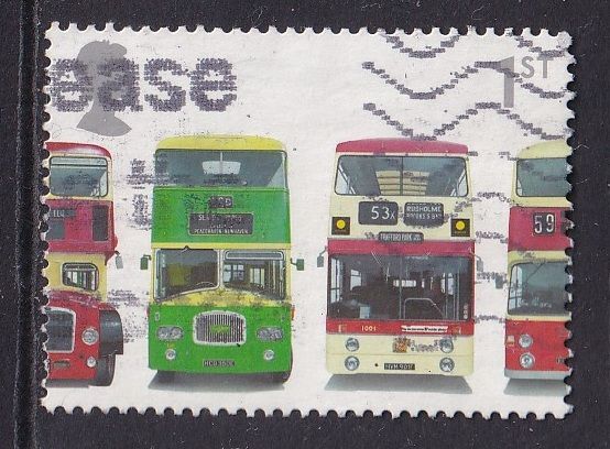 Great Britain #1975 used 2001 buses 1st Bristol Lodekka | Great Britain ...