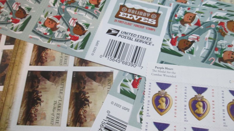 Discount Postage 126x Forever US Postage Stamps Face $83.16 MNH ...