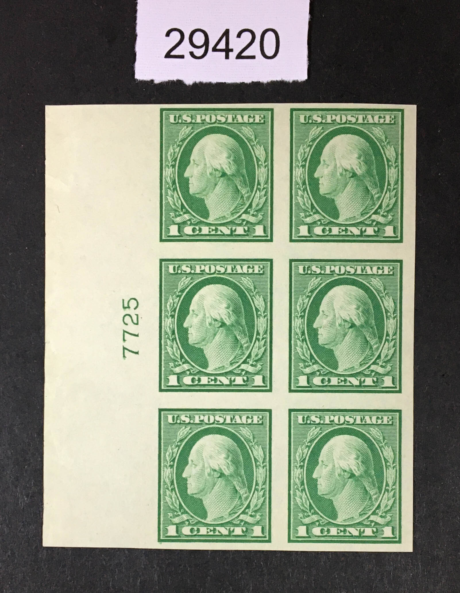 US Stamps # 481 Plate Block Mint OG NH $45 LOT #29420 | United States ...