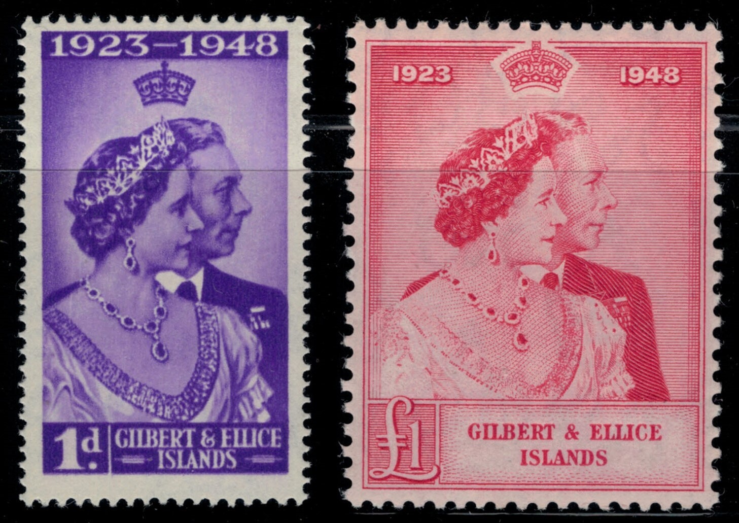 Gilbert & Ellice Is. #54-5* CV $14.25 | Australia & Oceania - Gilbert ...