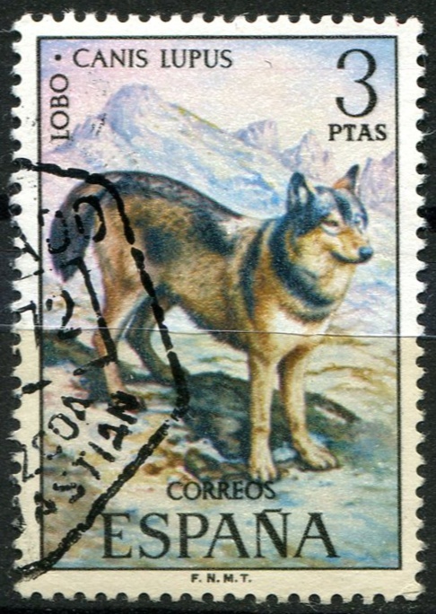 Spain Sc#1731 Used, 3p multi, Spanish Fauna (1972) (1972) | Europe ...