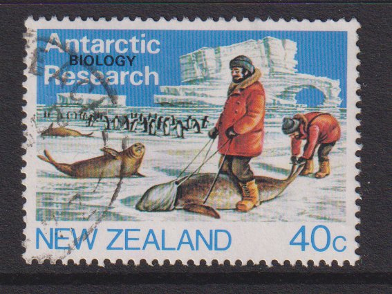 New Zealand #792 used 1984 Antarctic research 40c | Australia & Oceania ...