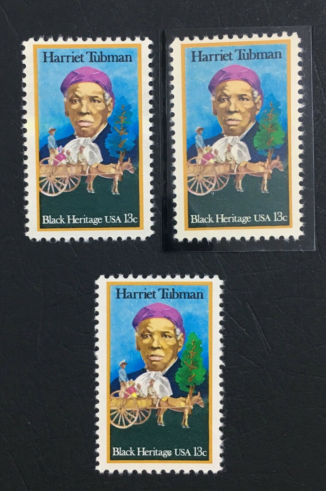 US Stamps #1744 VAR. Yellow Color Omitted Stages Mint OG NH LOT #70802 ...