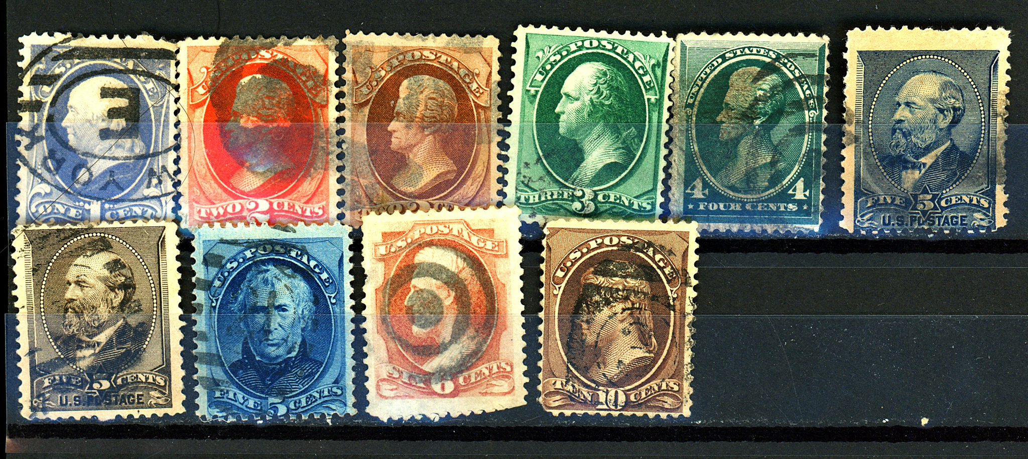 U.S. #Set of 19th Century Bank Notes Used Mixed Condition | United ...