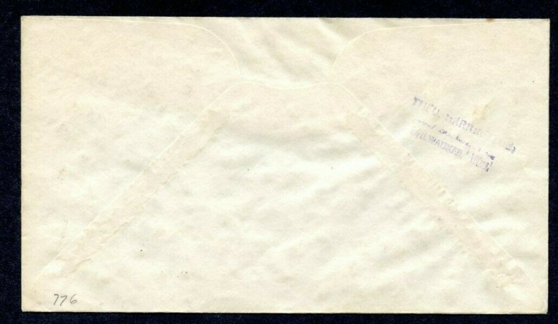 1936 USS BIDDLE DD-151 Wickes Class Destroyer 3c Scott 776 | United ...