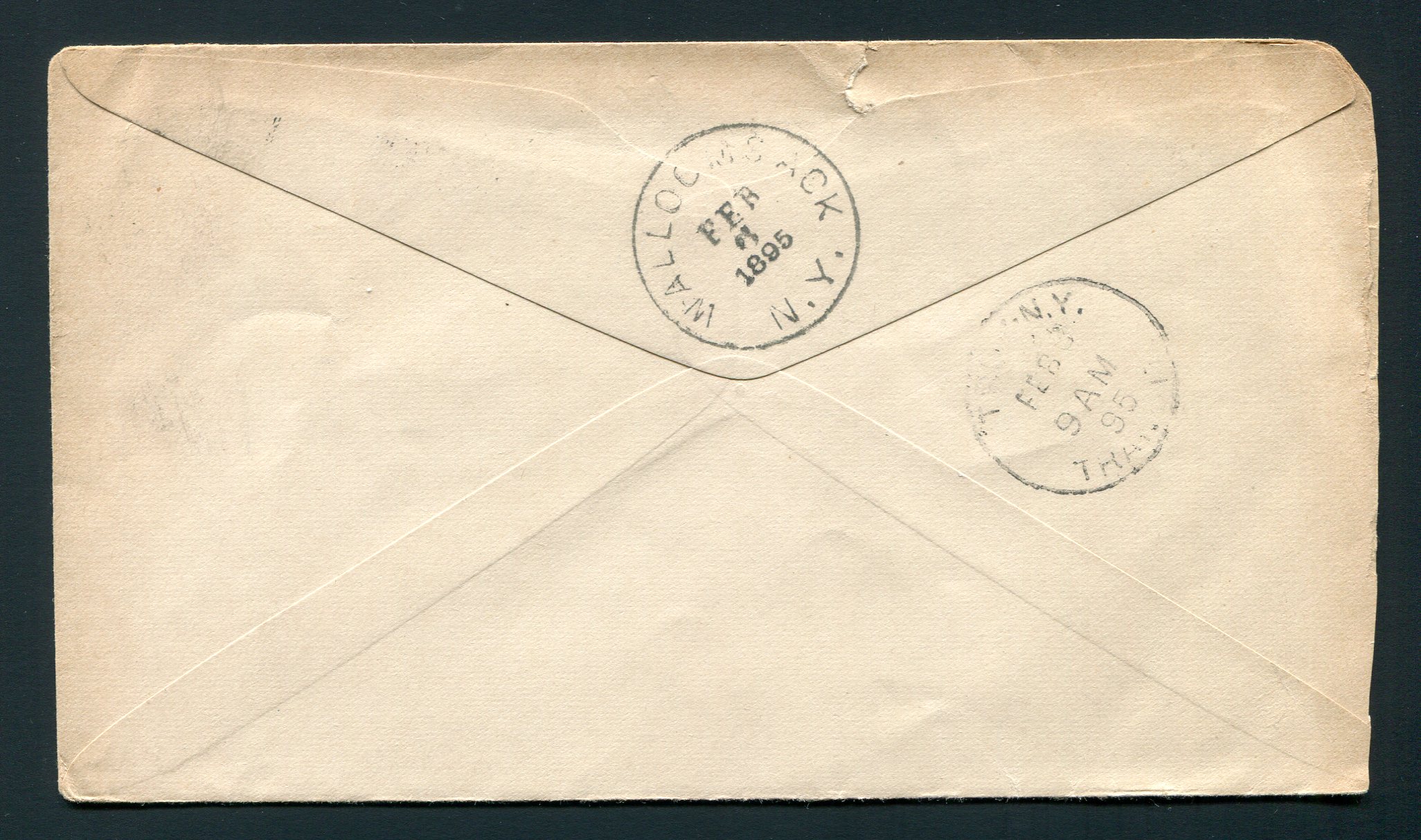 1895 Hotel Pullman Hot Springs, Arkansas to Walloomsack, NY (DPO ...